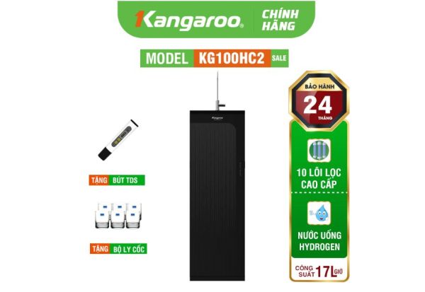 MÁY LỌC NƯỚC KANGAROO HYDROGEN KG100HC2 - MẪU MỚI 2024 - Chính hãng ...